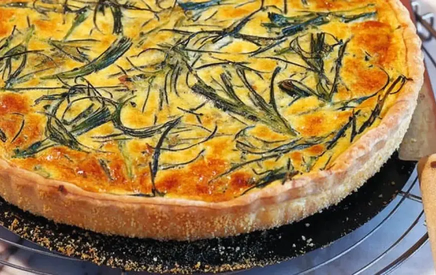 Quiche mit Mönchsbart | Einfach Kochen by Meta Hiltebrand | Rezepte