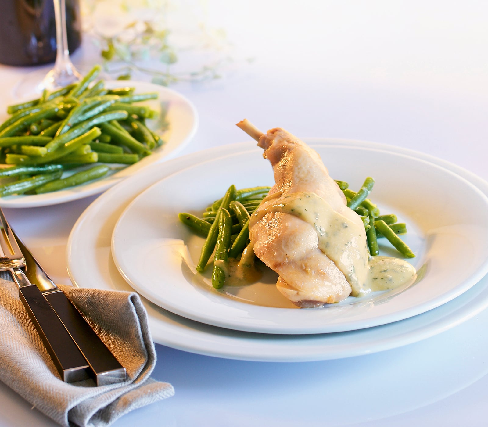 Kaninchenschlegel im Olivenöl gegart | Einfach Kochen by Meta ...